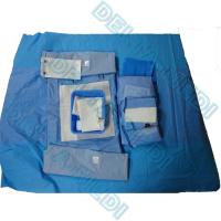 China Absorbent Reinforced SP/SMS/SMMS/SMMMS  Sterile Surgical Delivery pack / Delivery Drape  with collection bag for sale