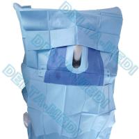 China Reinforced Ophthalmological Sterile Surgical Drapes With Fenestration for sale