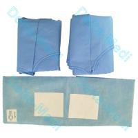China 10.SBPP PE SMS SMMS SMMMS Disposable Surgical Drapes For Ophthalmology for sale