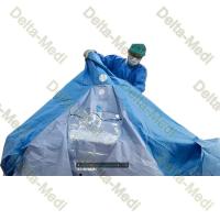 China Mesh Screen Urology TUR Disposable Sterile Drape With Pouch / Finger Cot for sale