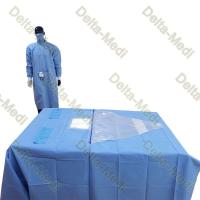 China PP SMS SMMS SMMMS SMF Craniotomy Disposable Surgical Packs With Tube Holder for sale