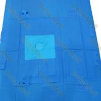 China PP SMS material Upper Extremity Disposable Surgical Drapes With Tube Holders for sale