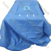 China Reinforced SBPP PE Blue Disposable Surgical Packs For Lower Extremity for sale