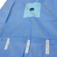 China Reinforced SMF Lower Extremity Disposable Surgical Drapes 20g 60g With Fenestration for sale