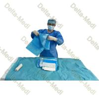 China SMS SMMS SMMMS SMF Hip Disposable Surgical Pack Impermeable 20g - 60g for sale