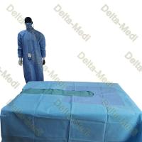 China Reinforced SBPP PE Hip Disposable Surgical Drape With Dislocation Bags for sale
