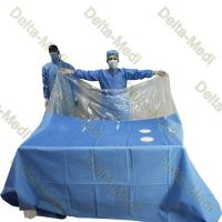China Reinforced SBPP+PE/SMS/SMMS/SMMMS/SMF Disposable Surgical Drapes Cardiovascular Drape for sale