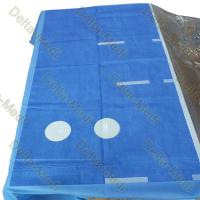 China Reinforced SBPP+PE/SMS/SMMS/SMMMS/SMF Disposable Surgical Drapes Cardiovascular Drape for sale