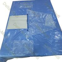 China Vertical Isolation Pack Disposable Surgical Packs With Transparent Polyethylene Drape for sale