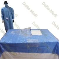 China Vertical Isolation Pack Disposable Surgical Packs With Transparent Polyethylene Drape for sale