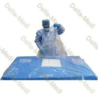 China Disposable Surgical Transparent Polyethylene Vertical Isolation Drape With Incise Film for sale