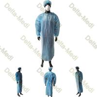 China FDA Non Woven Sterile Medical Gowns Disposable For Operation Surgery for sale
