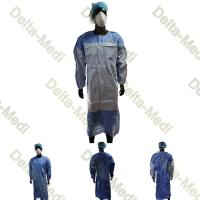 China EO Sterile Reinforced Disposable Doctor Gowns For Hospital Medical for sale