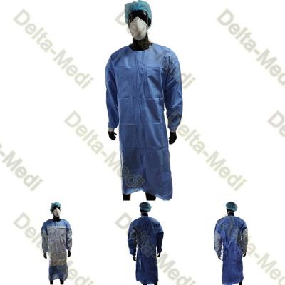 China EO Sterile Reinforced Disposable Doctor Gowns For Hospital Medical for sale
