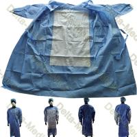 China 20g To 60g Reinforced Barrier Surgical Gown 2 Hand Towels 1 Wrap for sale
