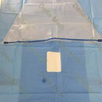 China Absorbent Prevention Fabric Gynecological Drape Pack With Perineal Vaginal Aperture for sale