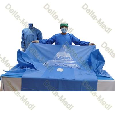 China Gynecological Surgical Drape Pack Vaginal Surgery And Urological Surgery for sale