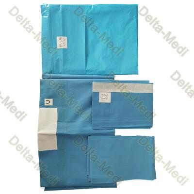 China Disposable Sterile Ophthalmology Pack And Ent Pack For Eye Ear Nose Throat Surgery for sale