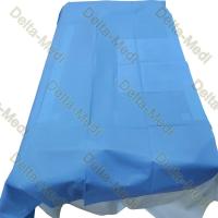 China Thyroid Disposable Surgical Drapes With Square Fenestration And Tube Holders for sale