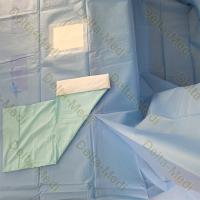 China Thyroid Surgical T Drape With Square Fenestration And Tube Holders for sale
