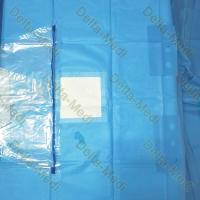 China Neurosurgery Disposable Surgical Drapes For Craniotomy With Fenestration Incise Film for sale