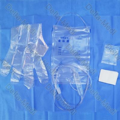 China Sterile Medical Disposable Surgical Kits Enema Pack Enema Kit Bag Set for sale