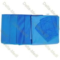 China Medical Disposable Surgical Kits Ward Care Kit With Drape , Gloves Cap Bed Cover for sale