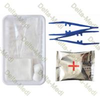 China Hospital Disposable Medical Sterile Wound Dressing Set Wound Change Dressings Kit for sale