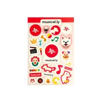 China Professional Custom Paper Stickers 157gram Custom Kraft Stickers for sale