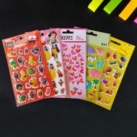 China 0.05mm Childrens Reward Stickers Luminous Custom Promotional Stickers for sale