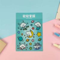 China Cute Puffy 3D Cartoon Stickers Promotional Gifts Sprinkle Gold for sale