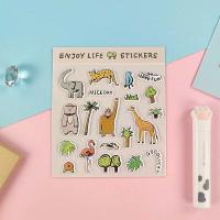 China 2mm Cartoon Sticker Sheet Activities Gifts Appreciation Stickers For Kindergarten for sale