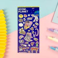 China 2mm Cartoon Sticker Sheet Activities Gifts Appreciation Stickers For Kindergarten for sale