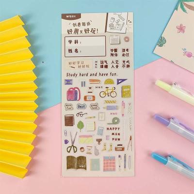China Sweet Smell Hot Stamping Stickers for sale
