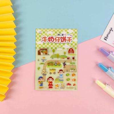 China Promotional Gifts Cartoon Animated Stickers Glossy PET PVC Vinyl Sticker for sale