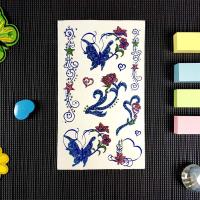 China 0.7mm Realistic Tattoo Sticker Water Transfer Stickers For Body Decoration for sale