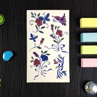 China 0.7mm Realistic Tattoo Sticker Water Transfer Stickers For Body Decoration for sale