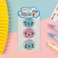 China Distinct Layers Cartoon Sticker Sheet Three Dimensional Stickers Convex Air for sale