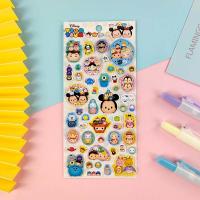 China Drop Plastic Hot Stamping Stickers Offset Printing Funny Cartoon Stickers for sale