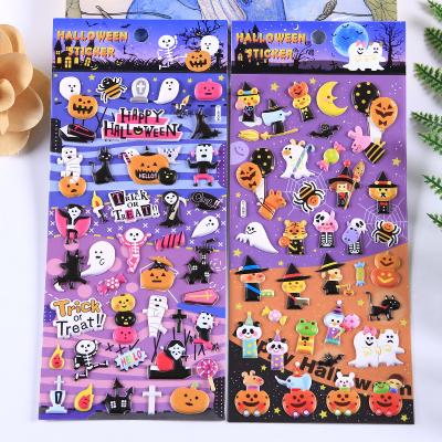 China Soft Elastic Festive Stickers PVC Foam Leather Removable Wall Stickers for sale