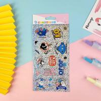 China DIY Decoration Hot Stamping Stickers Hot Melt Adhesive 3D Wall Stickers for sale