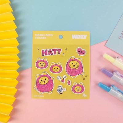 China Water Gel Die Cut Stickers Aterproof Custom Vinyl Stickers Non Toxic for sale