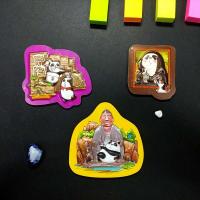 China Promotional Magnetic Refrigerator Stickers 2mm Custom Rubber Stickers for sale