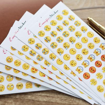 China Eco Friendly Custom Decorative Stickers Glassine Bottom Cute Stationery Stickers for sale