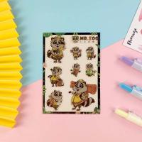 China CMYK Colour 3D Cartoon Stickers Neutral Hardness Plastic Custom Vinyl Stickers for sale