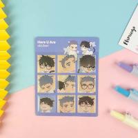 China CMYK Colour 3D Cartoon Stickers Neutral Hardness Plastic Custom Vinyl Stickers for sale