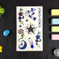 China AB glue Transfer Decal Stickers Waterproof Custom Tattoo Stickers for sale