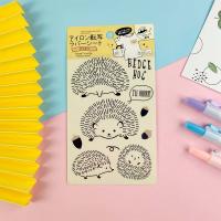China PET Quick Printing 3D Silicone Heat Transfer Sticker Soft Touch Hot Foil Stickers for sale