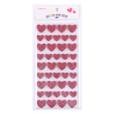 China 2mm Flash Vinyl Sticker UV Printing Teacher Reward Stickers For Home Decoration for sale