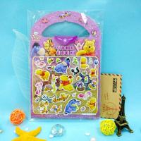China Offset Printing Cartoon Sticker Sheet Hand Account 80gram For Insulated Cup for sale